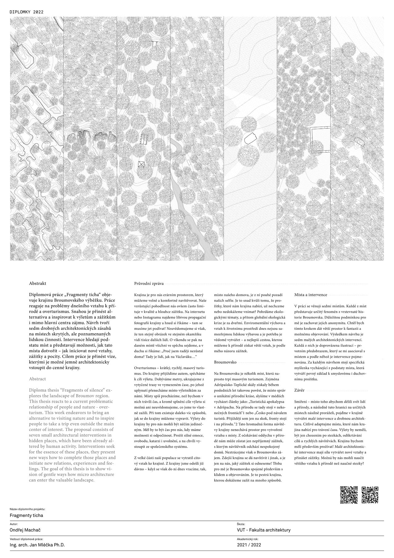 Fragmenty ticha - Diplomky